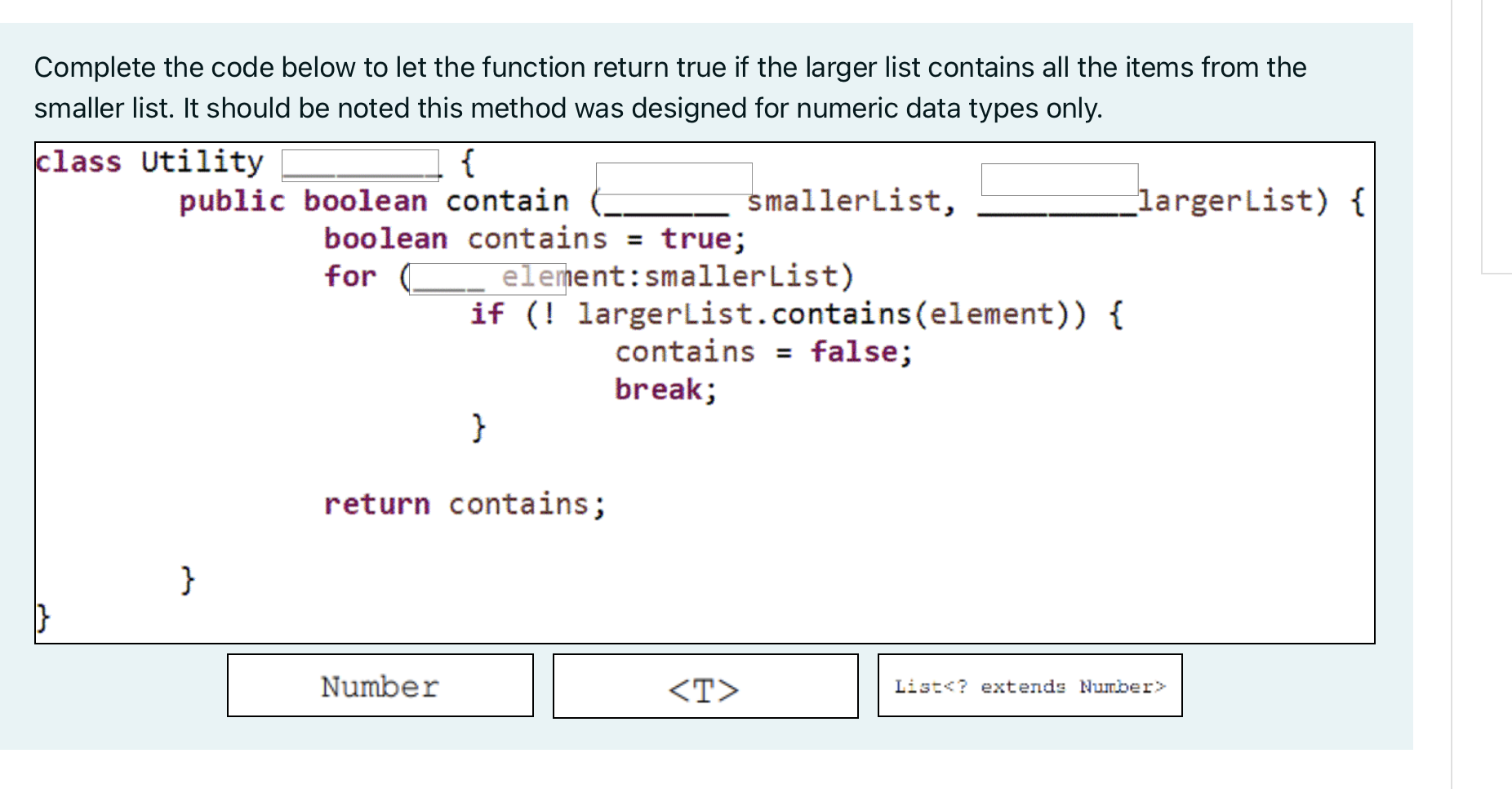 Solved final class Utility \{ public static T Tmax(Tx,Ty){ | Chegg.com