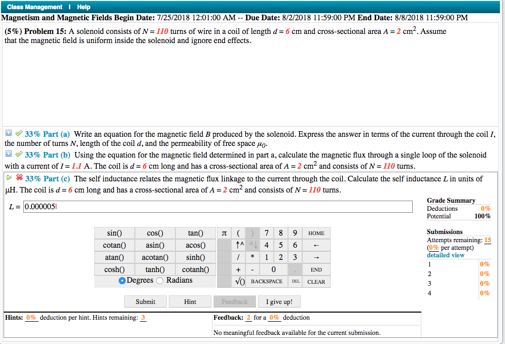 Solved Class Management Help Magnetism and Magnetic Fields | Chegg.com