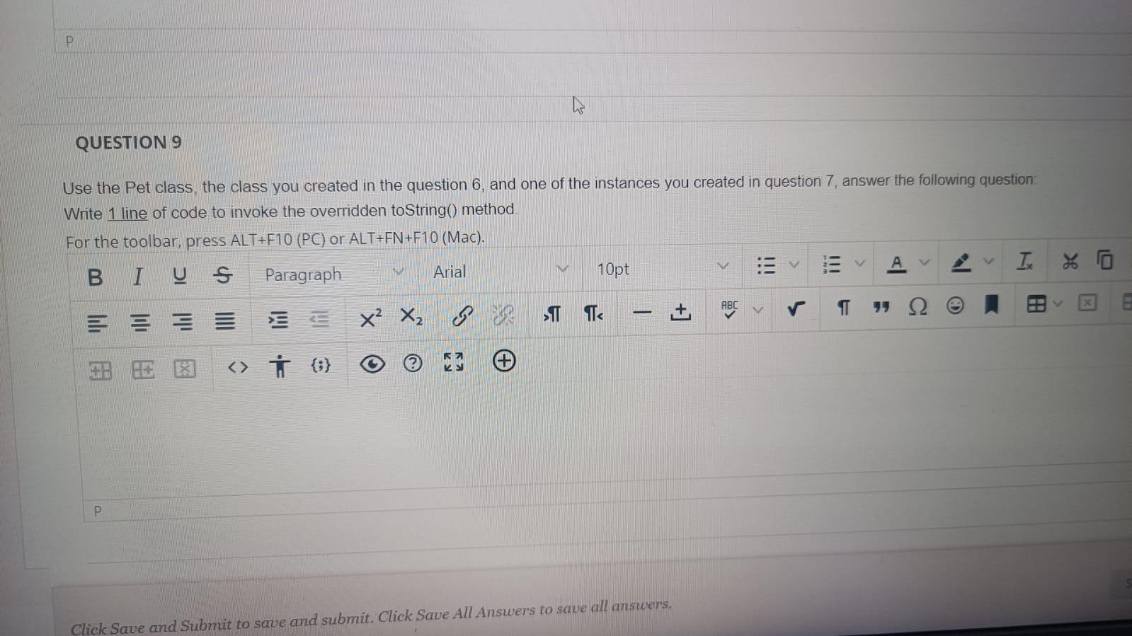 Solved Use the Pet class, the class you created in the | Chegg.com