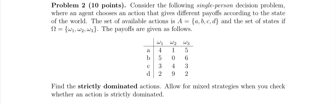 Solved Problem 2 10 Points Consider The Following 2583