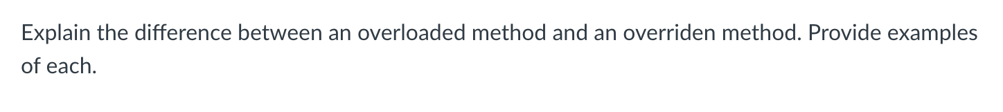Solved Write a method, given a String array, will return a | Chegg.com
