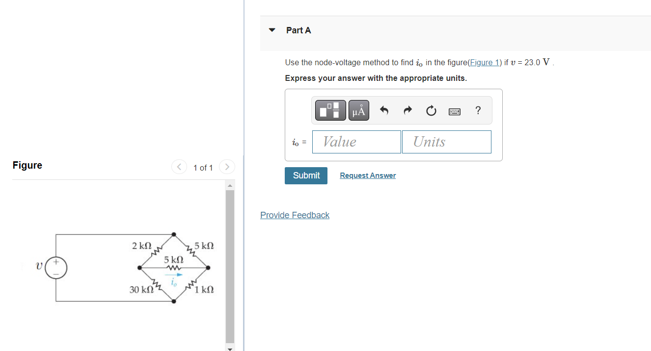 Solved Use the node-voltage method to find i0 in the | Chegg.com