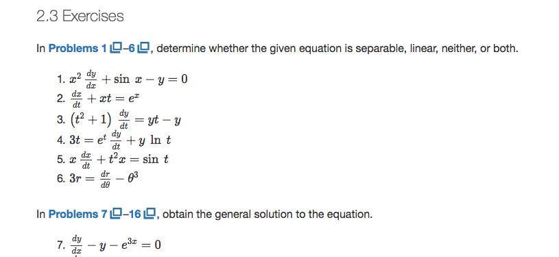 Solved 2 2 Exercises In Problems 1 6 Determine Whether The