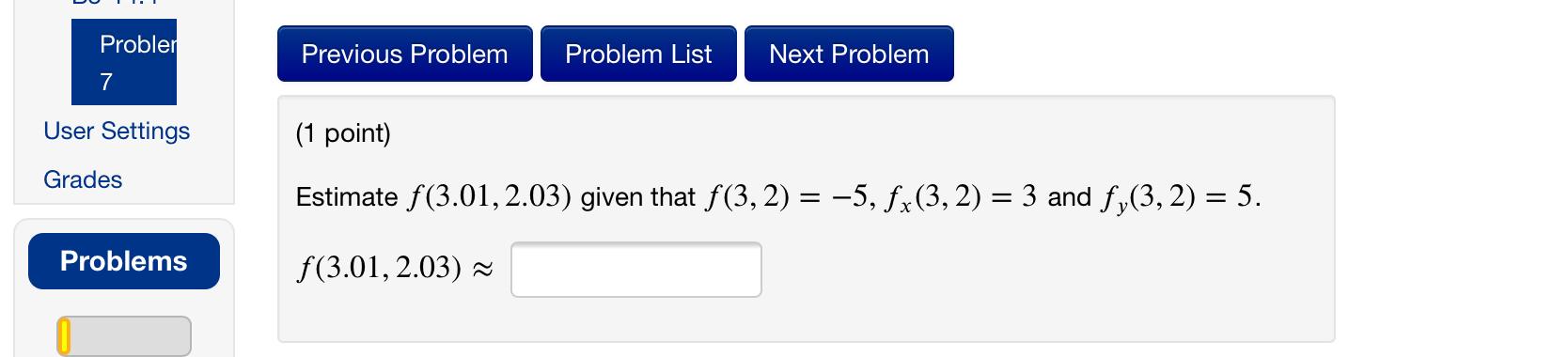 Solved Probler Previous Problem Problem List Next Problem 7 | Chegg.com