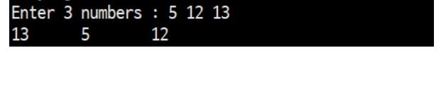 Solved Write a program to rotate three integers x, y, and z, | Chegg.com