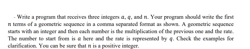 Solved Use loops in Python and repetitions. You still need | Chegg.com