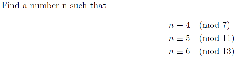 Solved Find a number n such that | Chegg.com