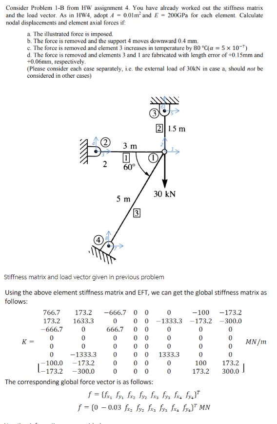 Consider Problem 1-B from HW assignment 4. You have | Chegg.com