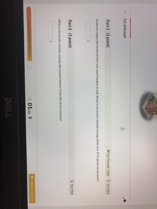 Solved 01 Question (2 points) energy with respect to street | Chegg.com Solved 01 Question (2 points) energy with respect to street | Chegg.com