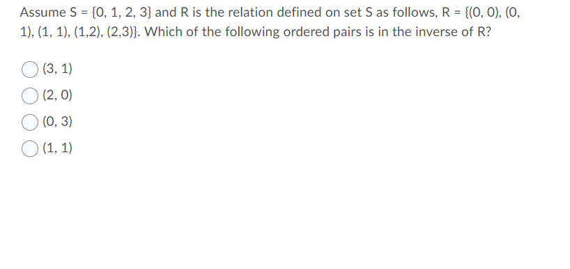 Solved Assume S = {a, b, c, d} and R is the relation defined | Chegg.com