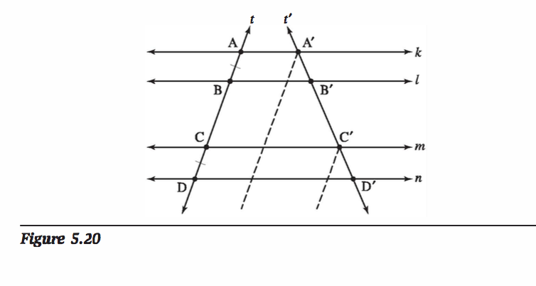 Solved 2. Let k, 1, m, and n be parallel lines, distinct, | Chegg.com