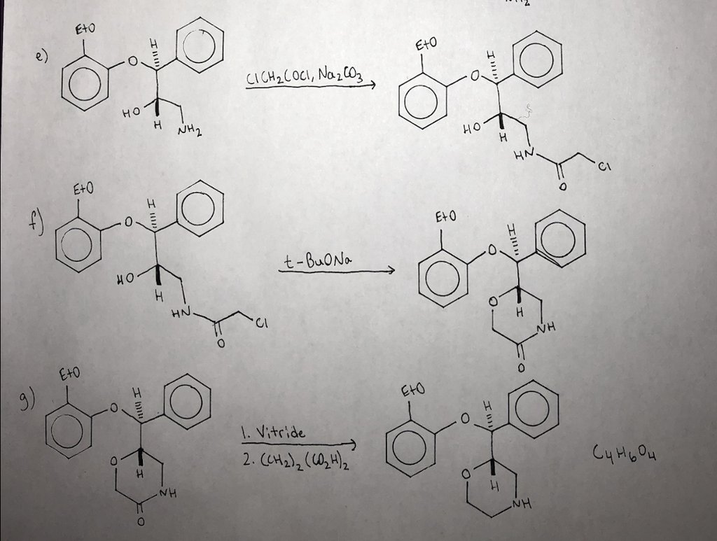 Solved Et0 E+O Но E+0 HN E+0 HN EHO NH C+O . Vitride Co NH | Chegg.com