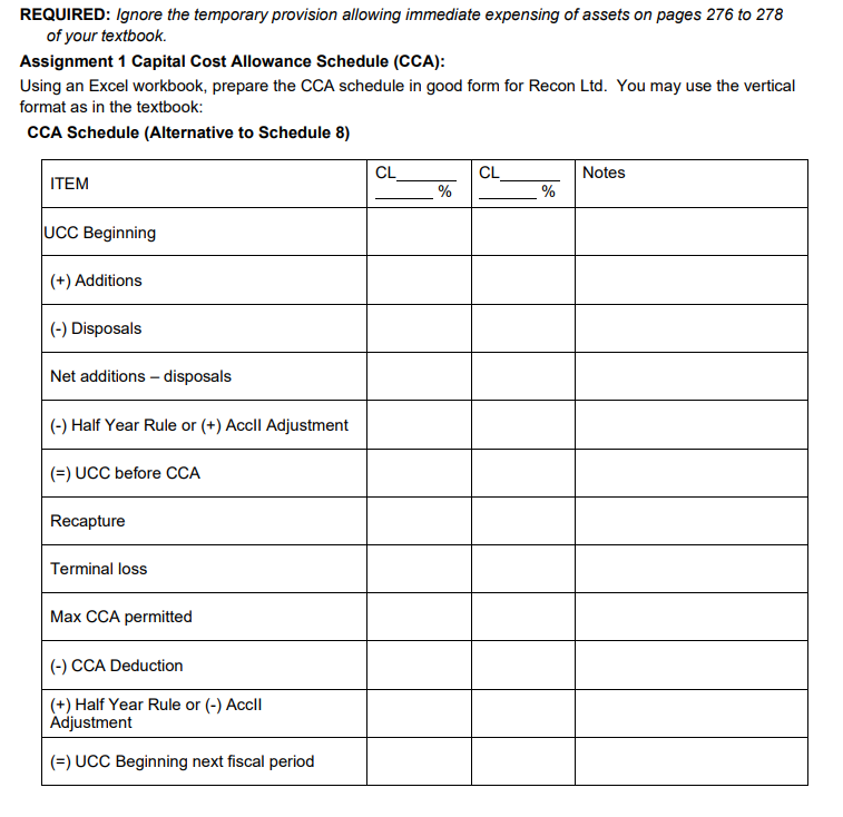 Solved The income statement that has been prepared by Recon | Chegg.com