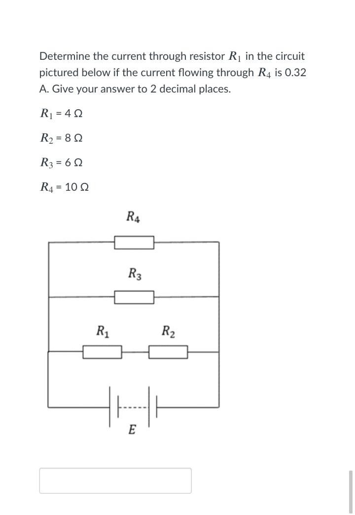 Solved Determine the current through resistor R, in the | Chegg.com