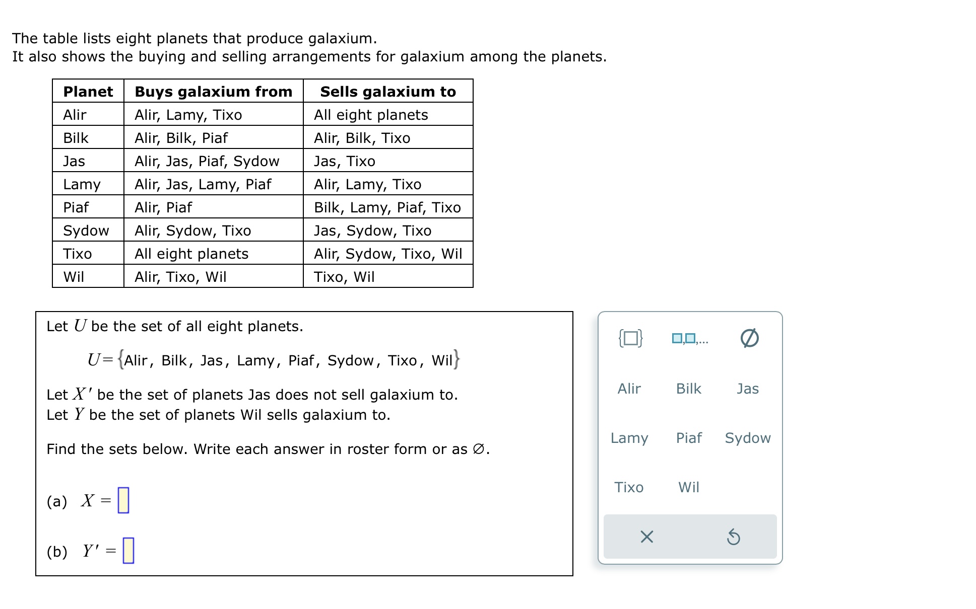 Solved For each pair of statements, choose the one that is | Chegg.com