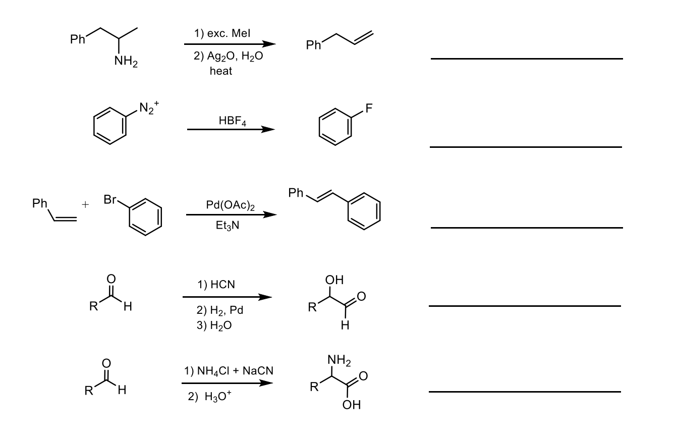 Solved Ph 1) exc. Mel Ph NH2 2) Ag2O, H20 heat N2* F HBF4 Ph | Chegg.com