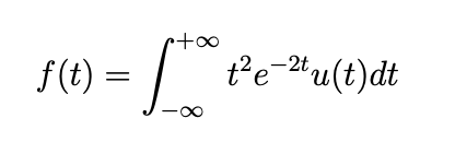 Solved + too $(t) = [te*u(t)dt f) = -2tu 8 | Chegg.com