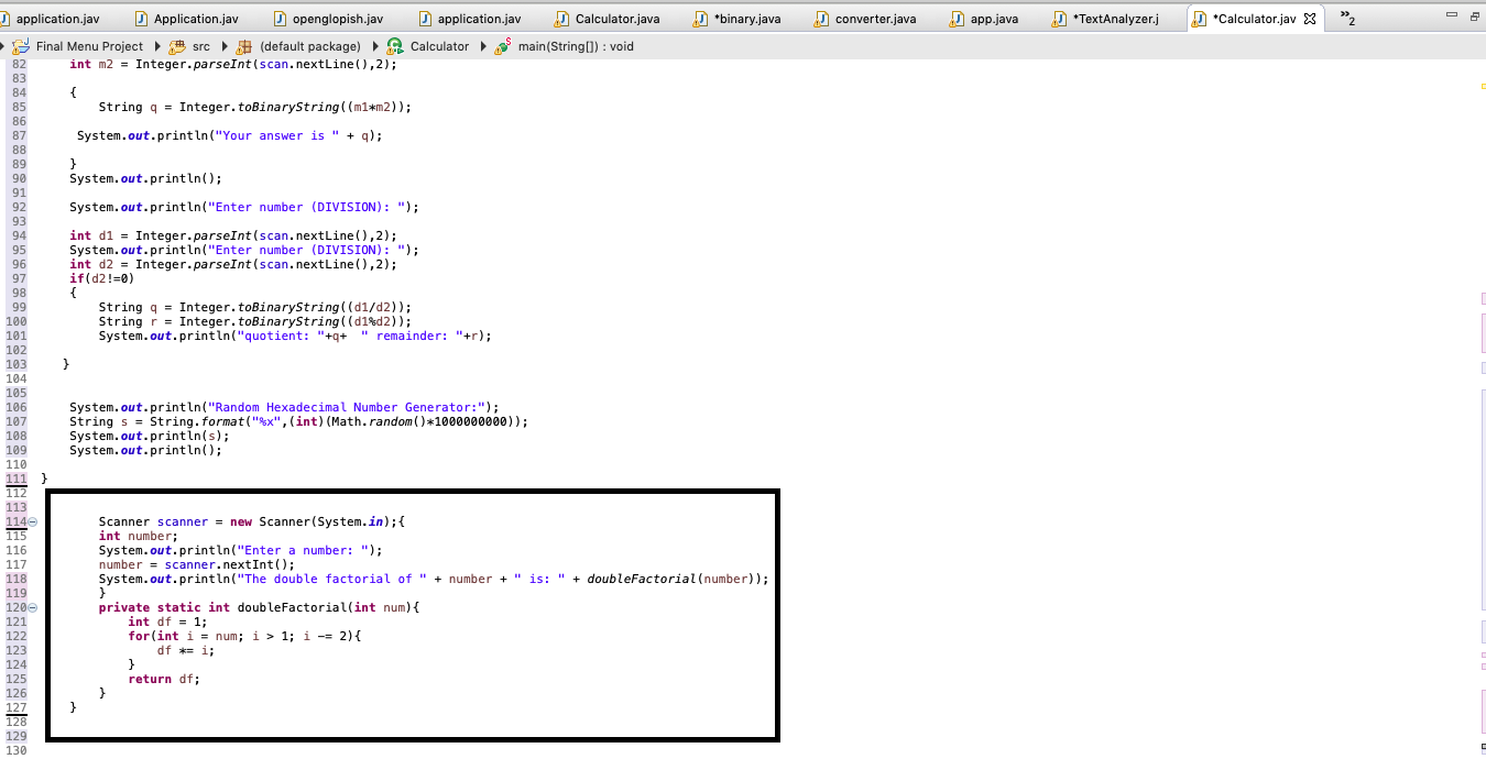 Solved Java programming This class contains different | Chegg.com
