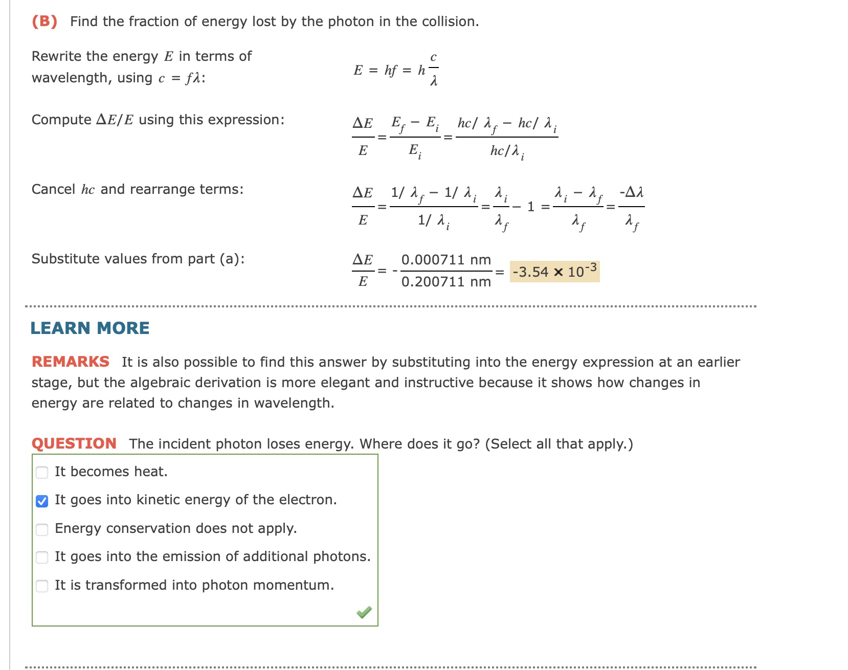 Solved GOAL Understand Compton scattering and its effect on | Chegg.com