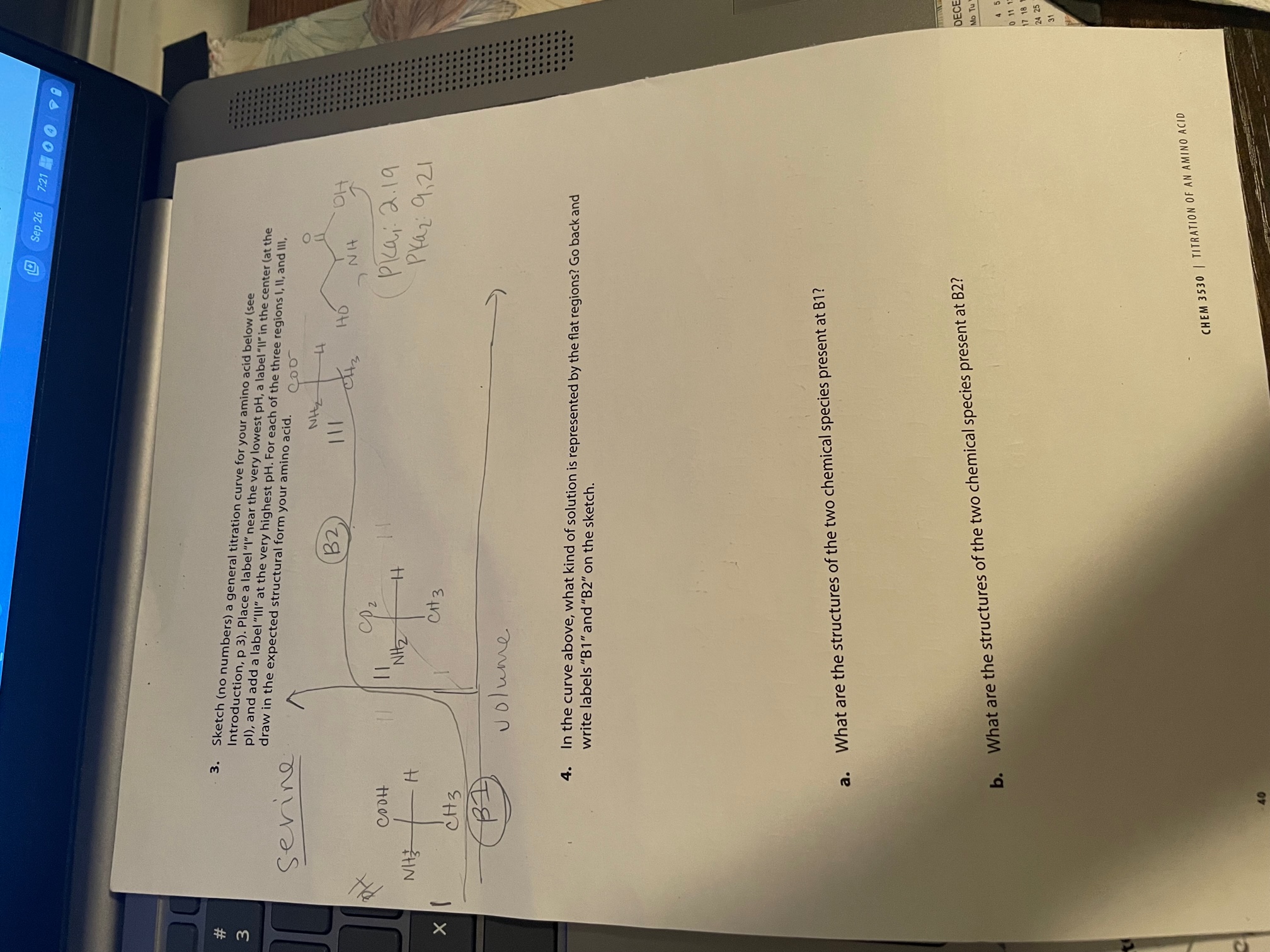 Solved 3. Sketch (no numbers) a general titration curve for | Chegg.com