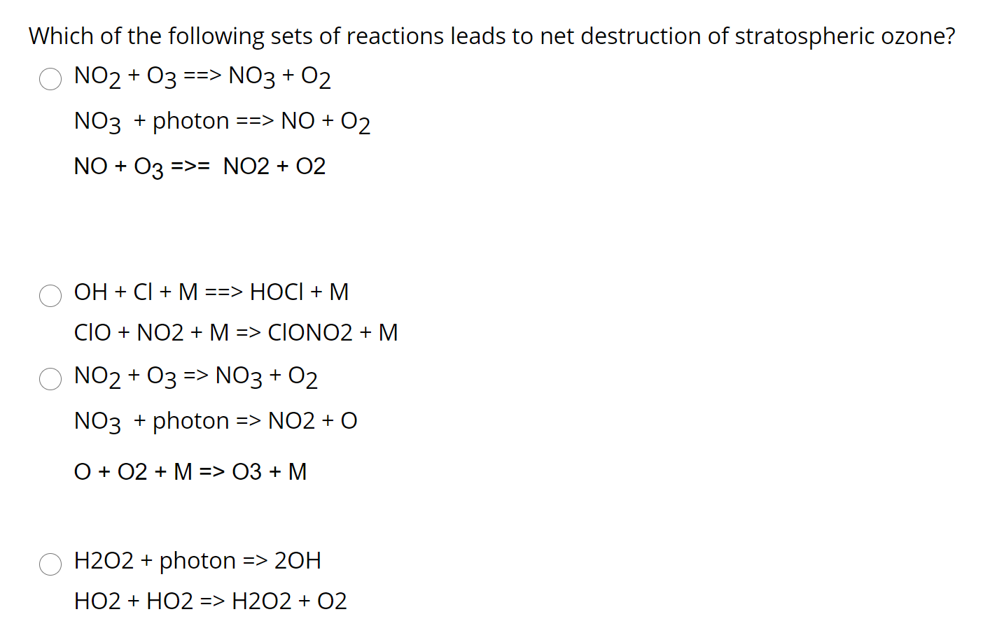 Solved Which of the following sets of reactions leads to net | Chegg.com