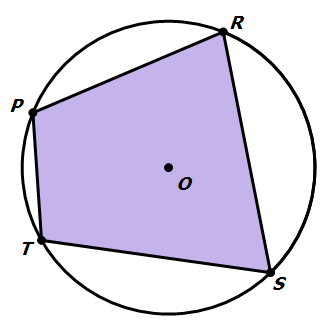 Solved QUESTION 14 PRST is inscribed in circle O.Find the | Chegg.com