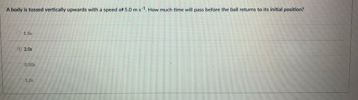 Solved A body is tossed vertically upwards with a speed of | Chegg.com