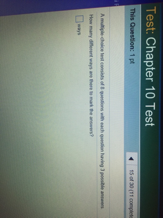 Solved A multiple-choice test consists of 8 questions with | Chegg.com Solved A multiple-choice test consists of 8 questions with | Chegg.com