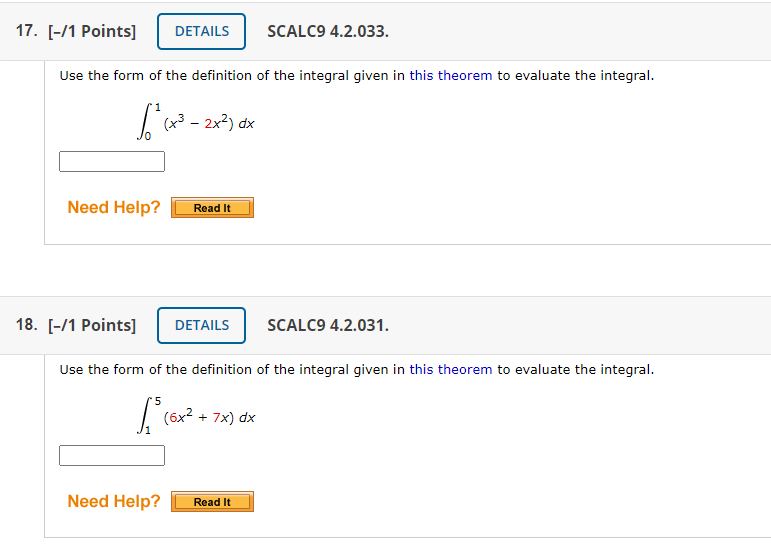 Solved Theorem If f is integrable on [a, b], then Sºf(x) dx | Chegg.com