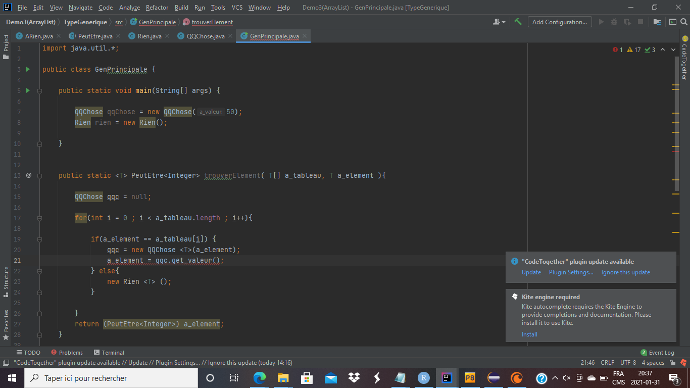 Solved Add Configuration... I File Edit View Navigate Code | Chegg.com