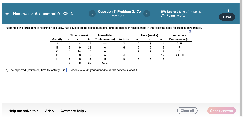 Solved 0 Homework Assignment 9 Ch 3 Question 7 Problem