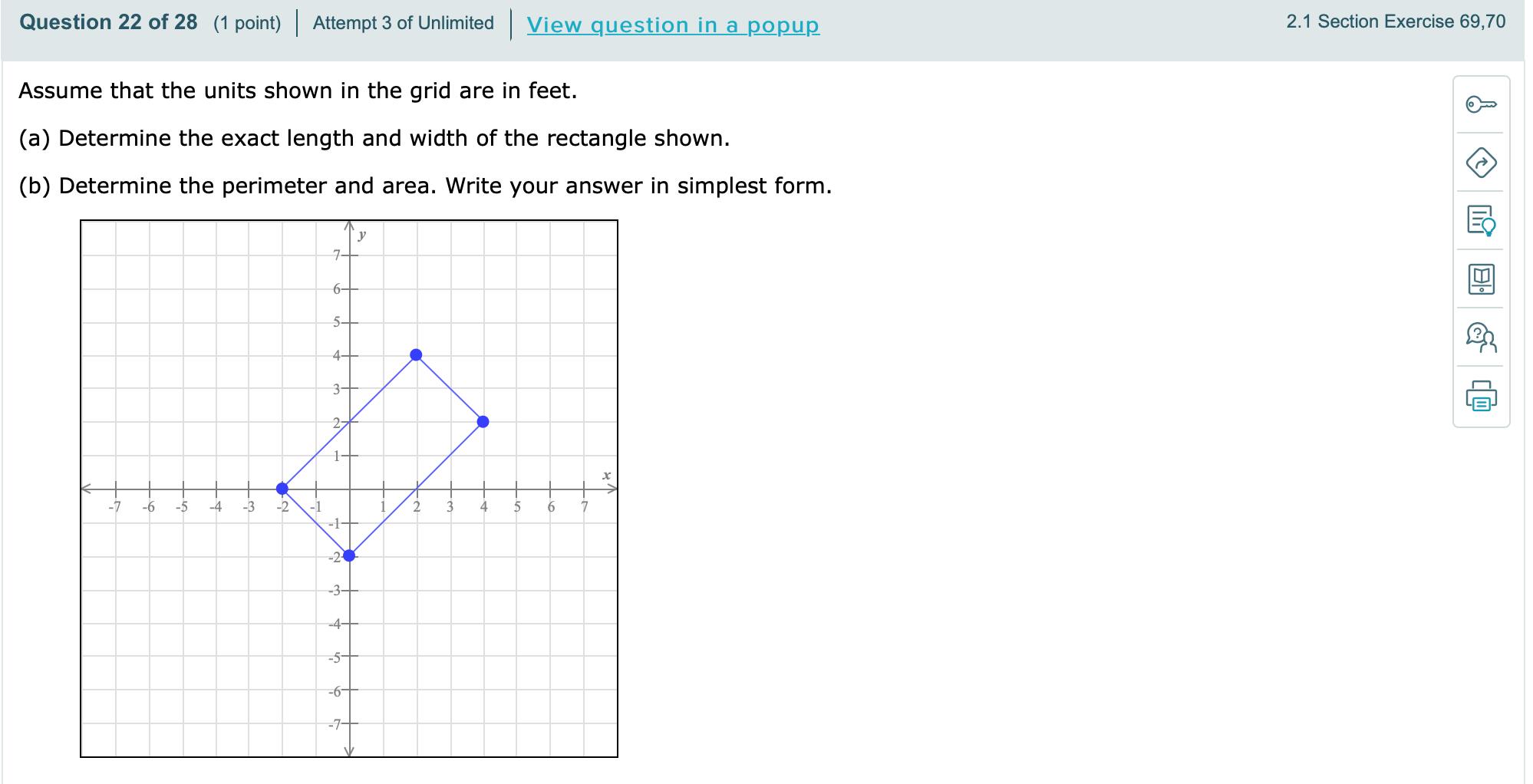 Solved Question 22 of 28 (1 point) Attempt 3 of Unlimited | | Chegg.com