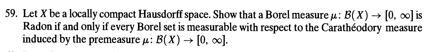 Solved 59. Let X be a locally compact Hausdorff space. Show | Chegg.com