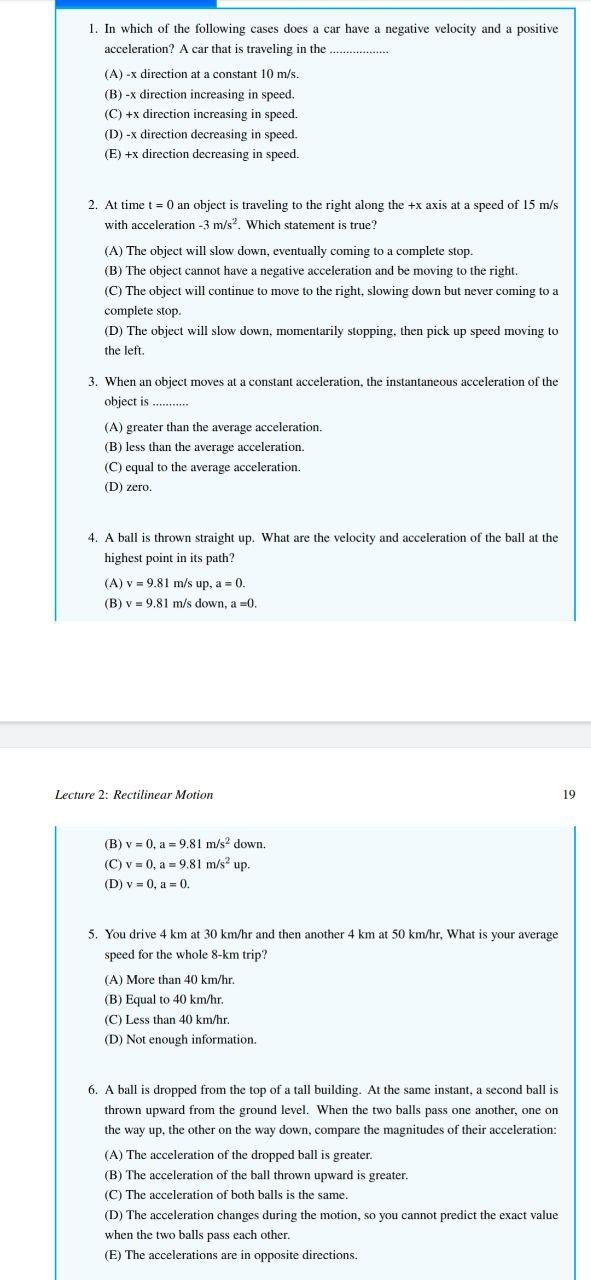 solved-1-in-which-of-the-following-cases-does-a-car-have-a-chegg