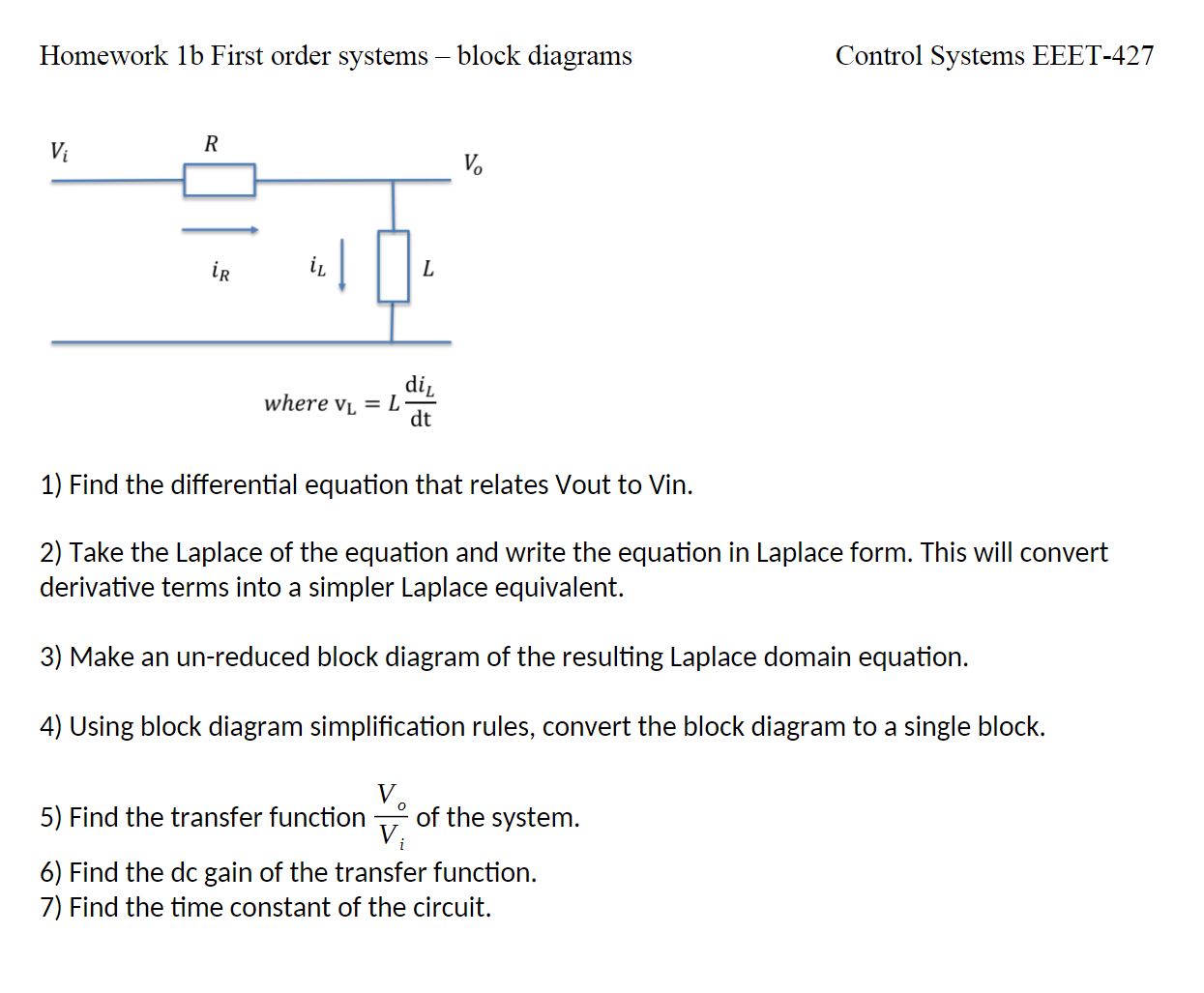 Solved In this homework, you will use your control systems | Chegg.com