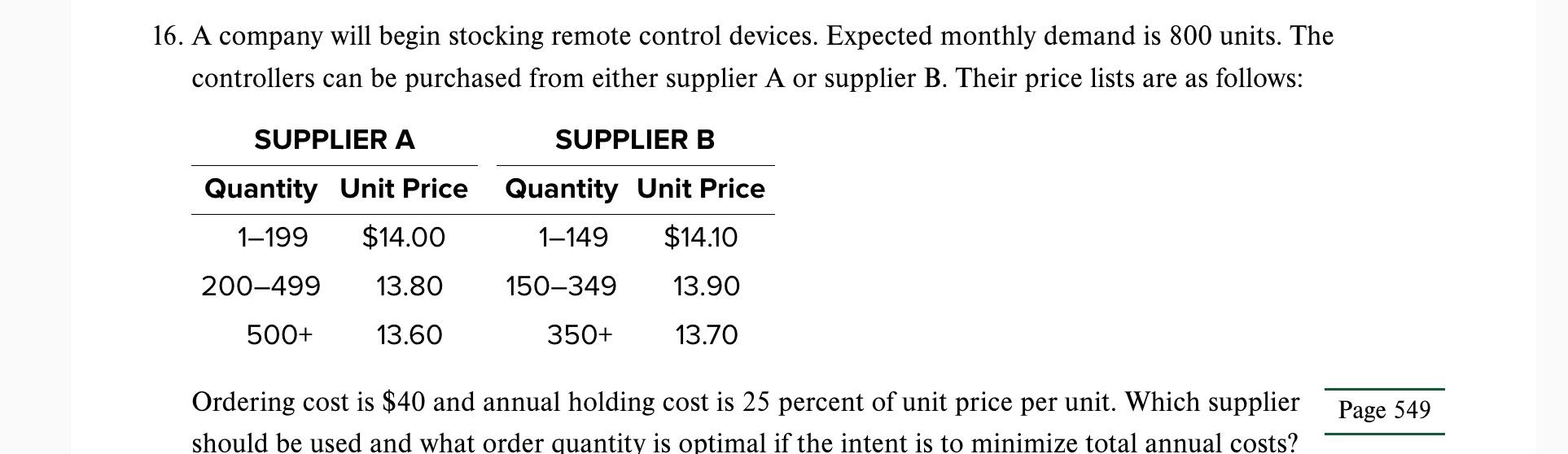 Solved Please show all work, formulas, etc. so that I can | Chegg.com