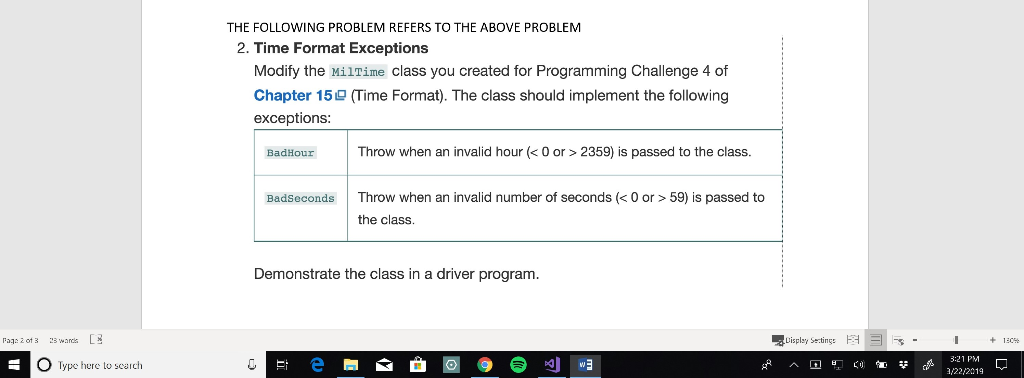 Solved here is the code needed to modifiy Time.h #ifndef | Chegg.com