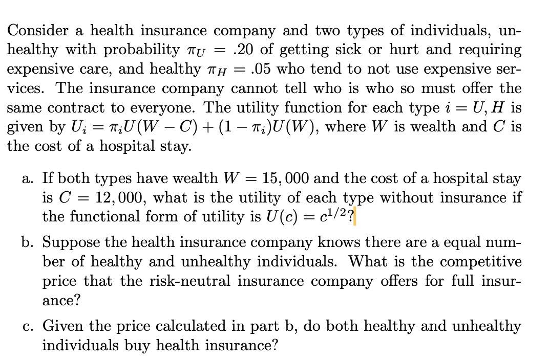Solved Only answer to c) is needed. The rest is here for | Chegg.com