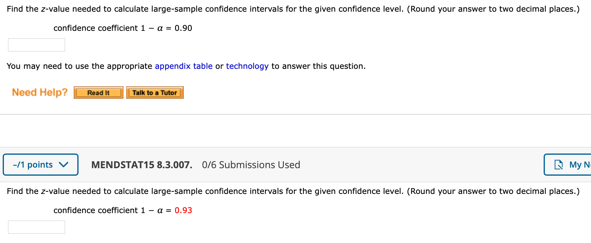 Solved Find The Z value Needed To Calculate Large sample Chegg