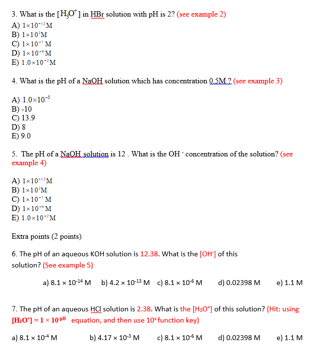 Solved Strong acids and strong bases calculation: Know how | Chegg.com