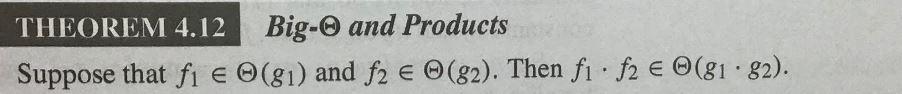 Solved Use the big- Θ theorems to find a good reference | Chegg.com