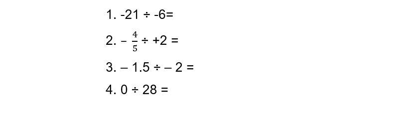 Solved 1.-21 = -6= 2.-+ +2= 3. – 1.5 = -2 = 4. 0 = 28 = | Chegg.com