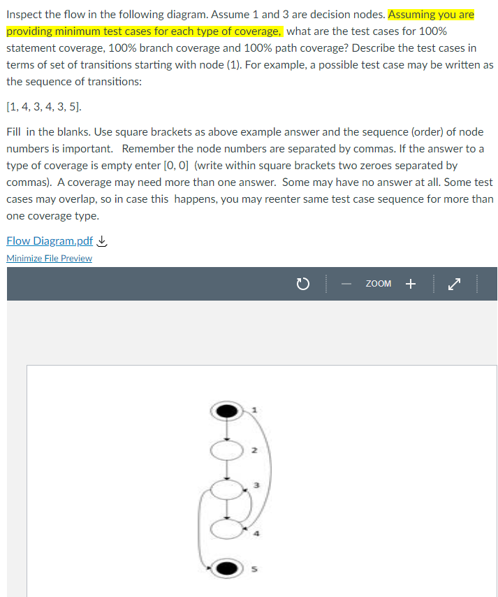 Solved Inspect the flow in the following diagram. Assume 1 | Chegg.com