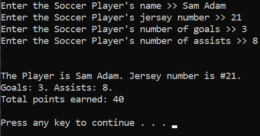 Solved Create a C# program that contains two classes: the | Chegg.com