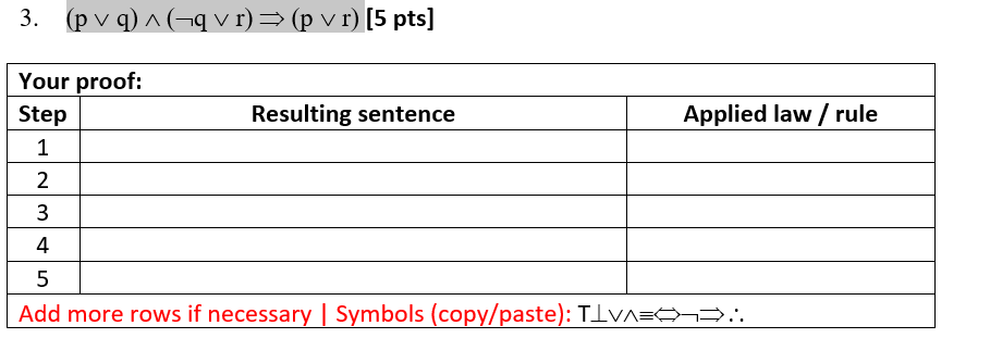 Solved Use deduction to show (prove) that the following | Chegg.com