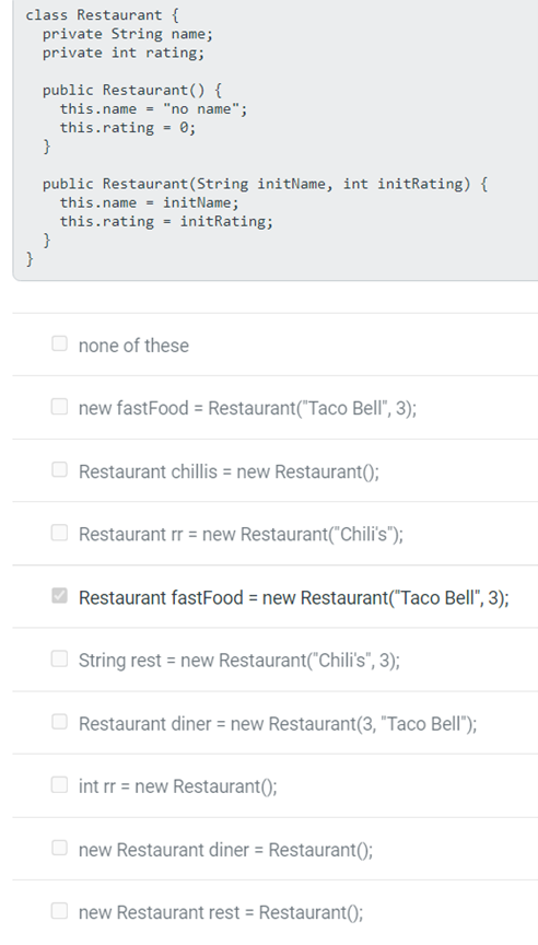 Solved JAVA please helps really appreciate! 1: All of the | Chegg.com