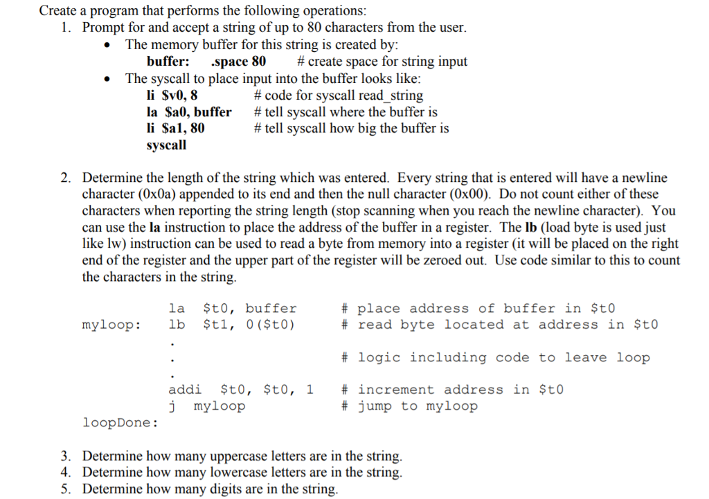 Solved Create A Program That Performs The Following