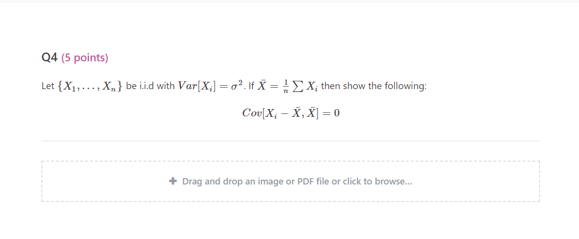 Solved Let {X1,...,Xn}{ 1,..., } be i.i.d with | Chegg.com