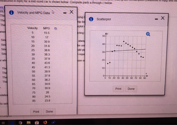 Solved Question Help Most cars are fuel efficient when | Chegg.com