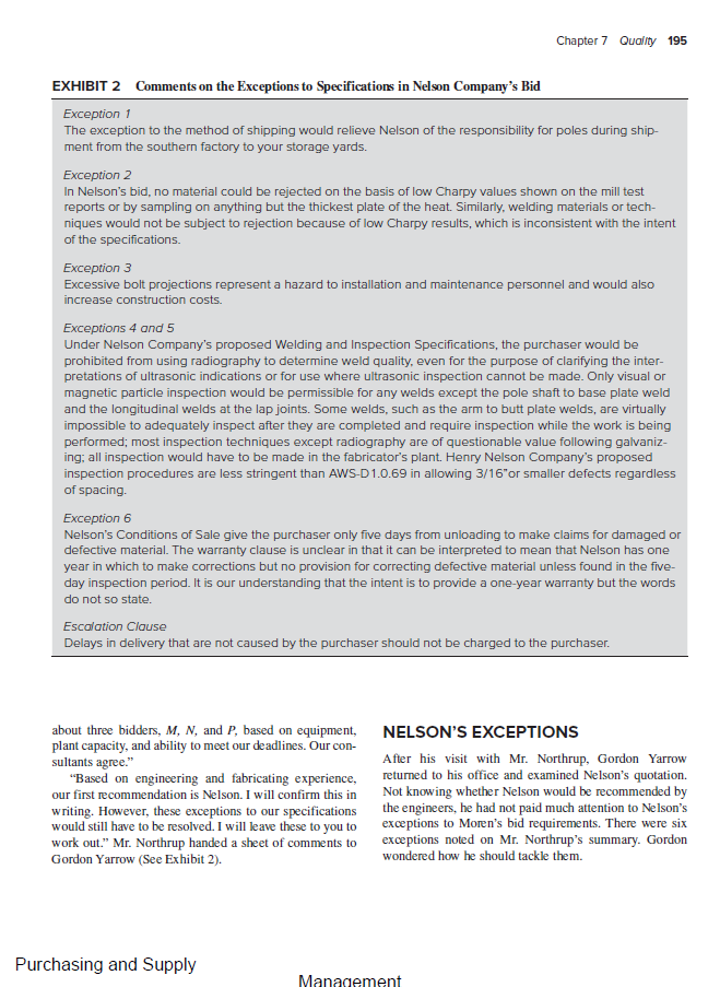 Solved Case Study: 7-1 The Power Line Poles: Instructions: | Chegg.com